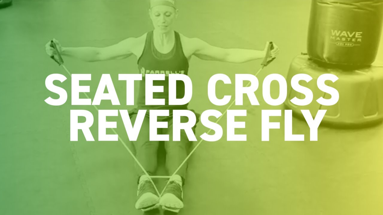 Seated Cross Reverse Fly - YouTube