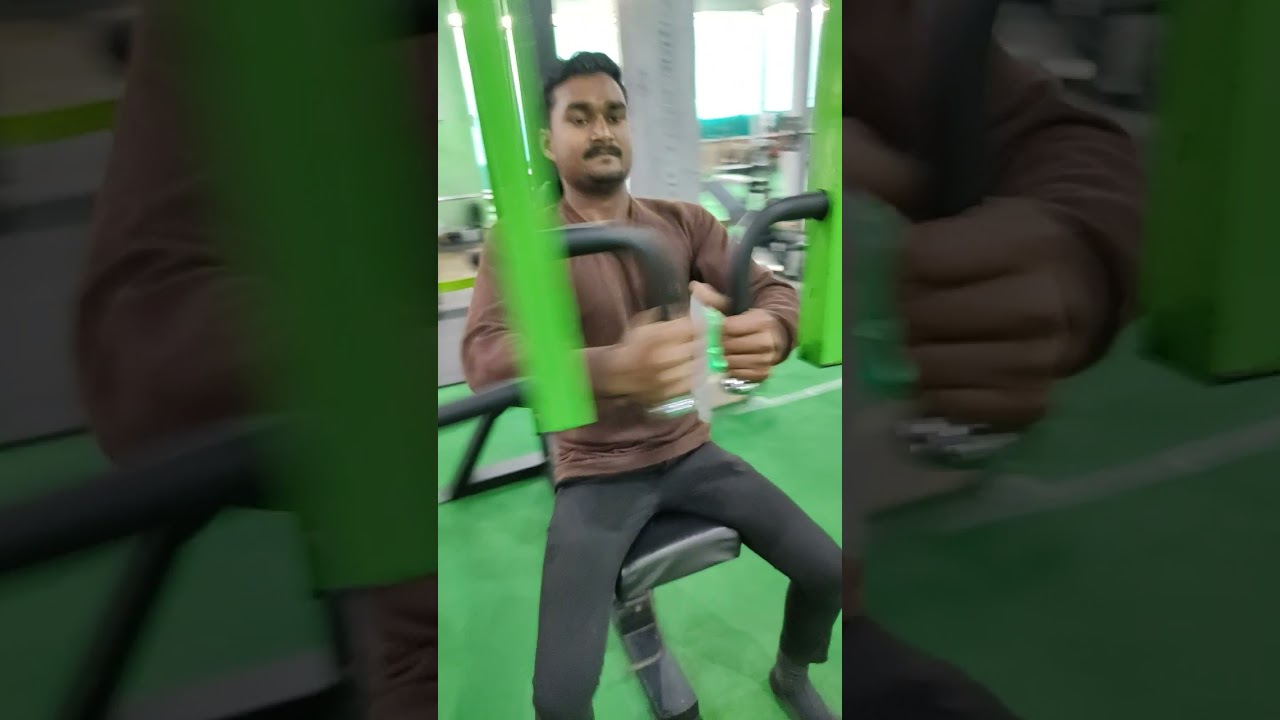 chest exercise at jym - YouTube