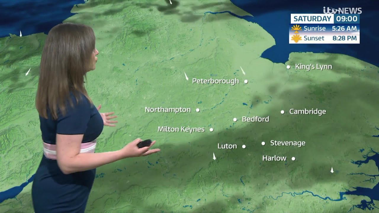 Aisling Creevey - ITV Anglia Weather 02May2025 - YouTube