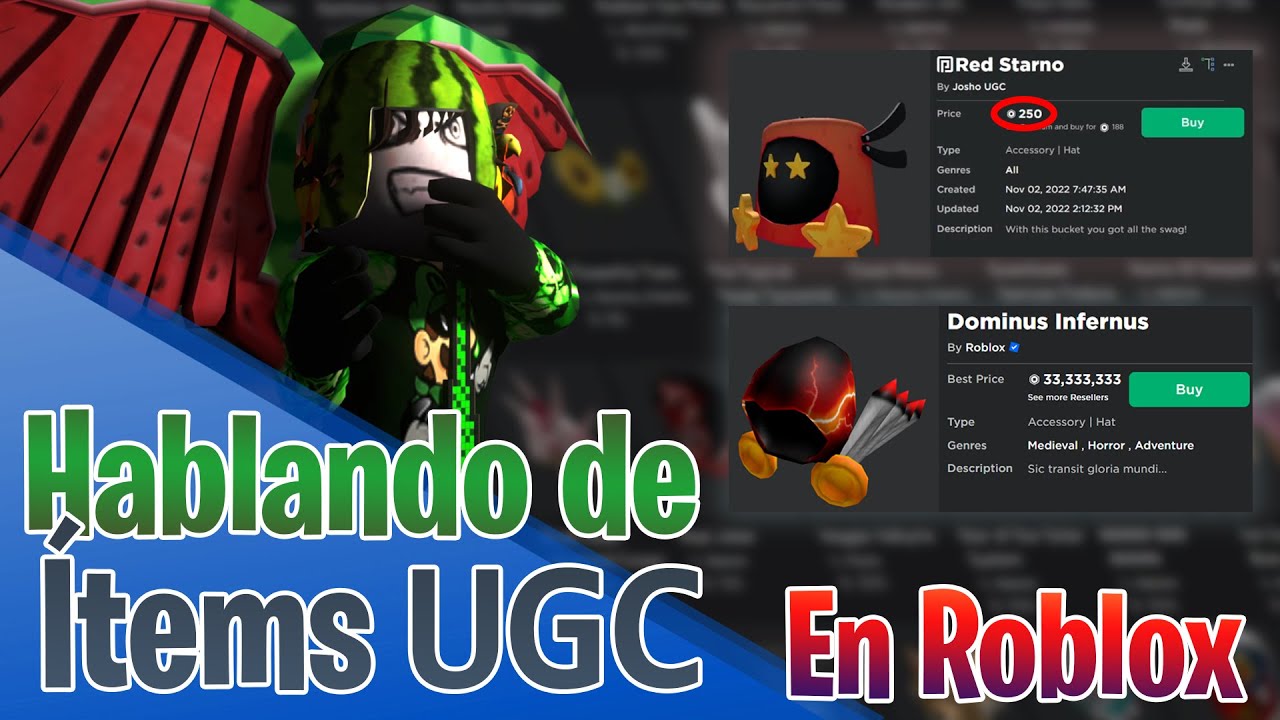 Hablando de los UGC de Roblox y su problema - YouTube