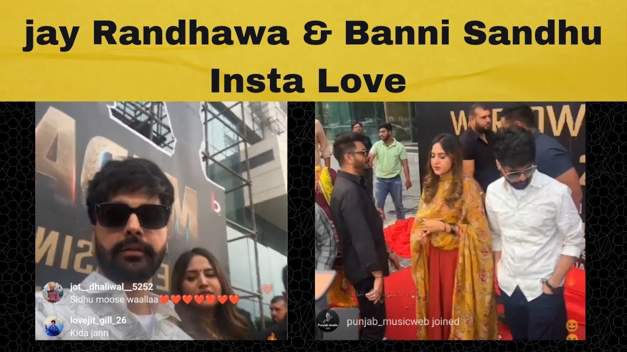 Jay Randhawa Instagram Live From Medal Movie Promotion Scene | Punjabi ...