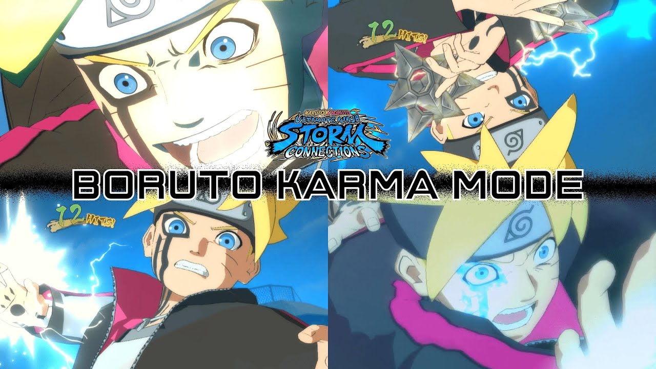 New KARMA MODE Boruto Uzumaki Complete Moveset in Naruto Storm ...