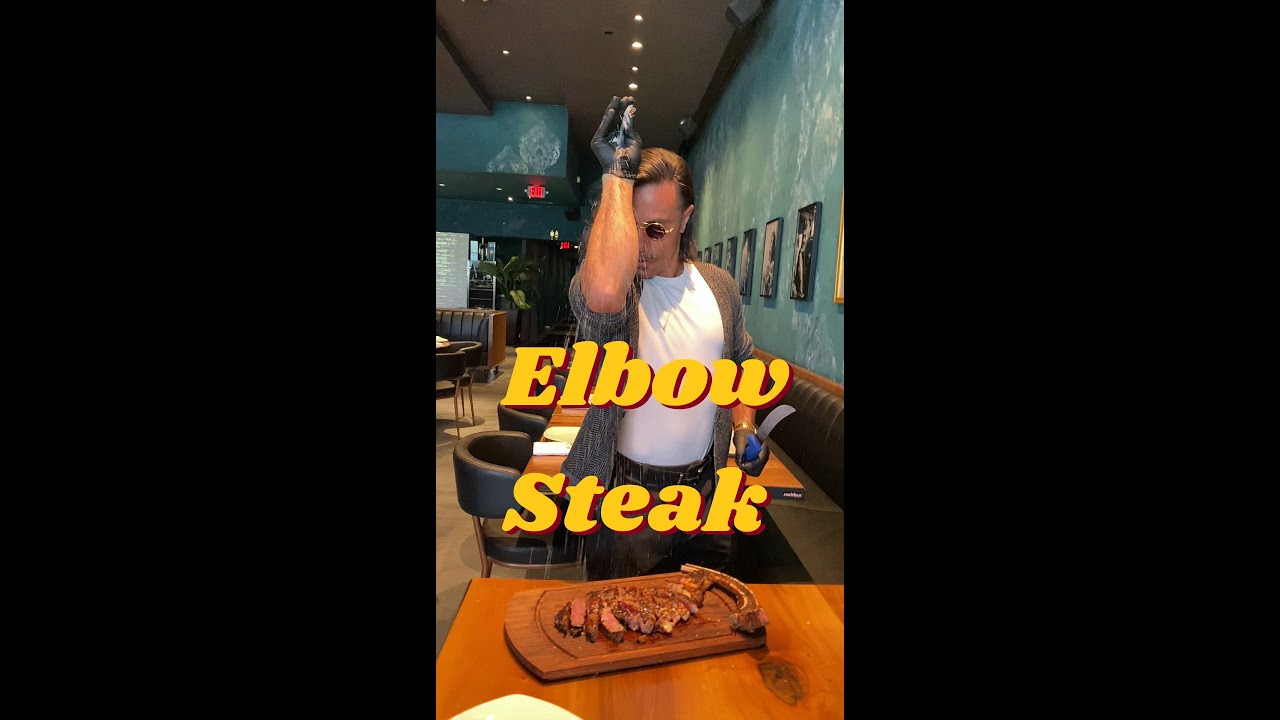 Salt Bae's Signature Tomahawk Steak 🥩 Nusr-Et Steakhouse - YouTube