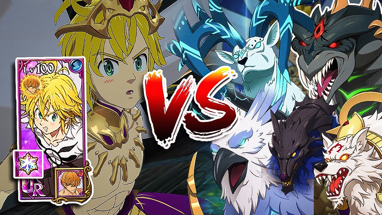 TRUE AWAKEN DEMON KING MELIODAS VS ALL DEMONIC BEAST IN GAME?! CURRENT ...