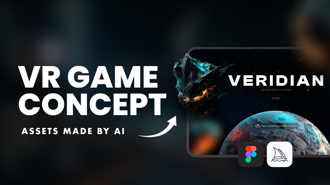 Virtual Reality (VR) Game Intro Concept Design | Using Figma and ...