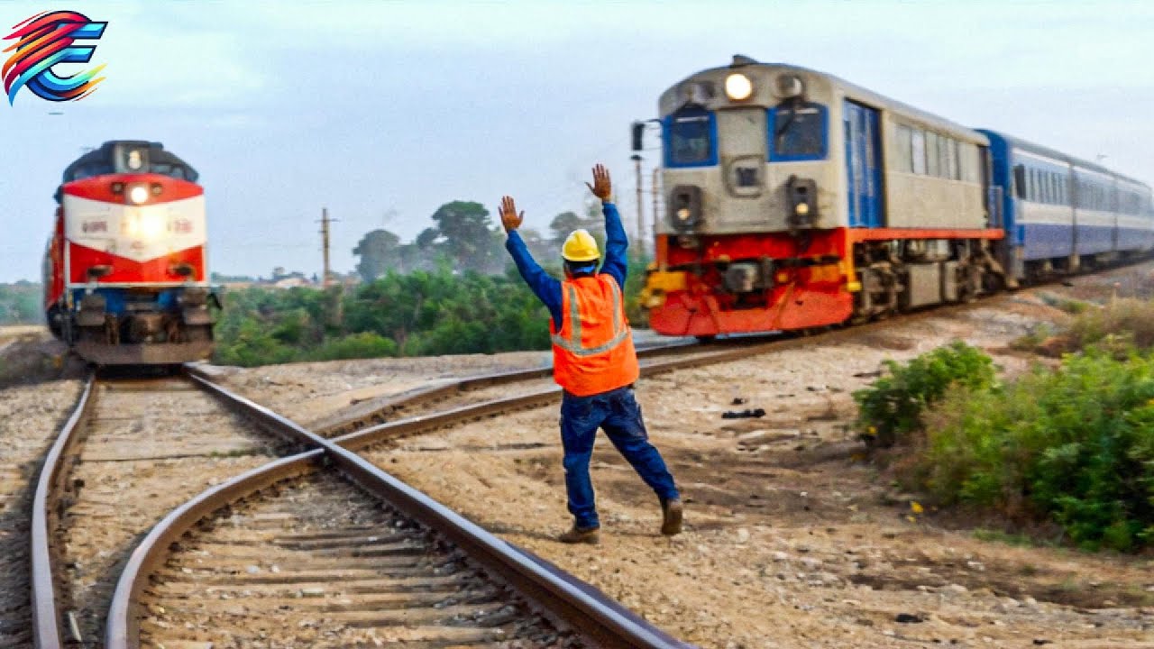 Biggest Train Collisions and Mistakes Caught on Camera - YouTube