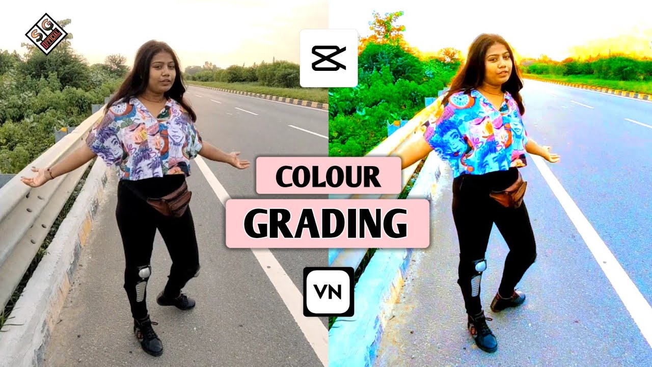 Colour Grade Video in Mobile Like a Pro - VN Editor Tutorial | how to ...