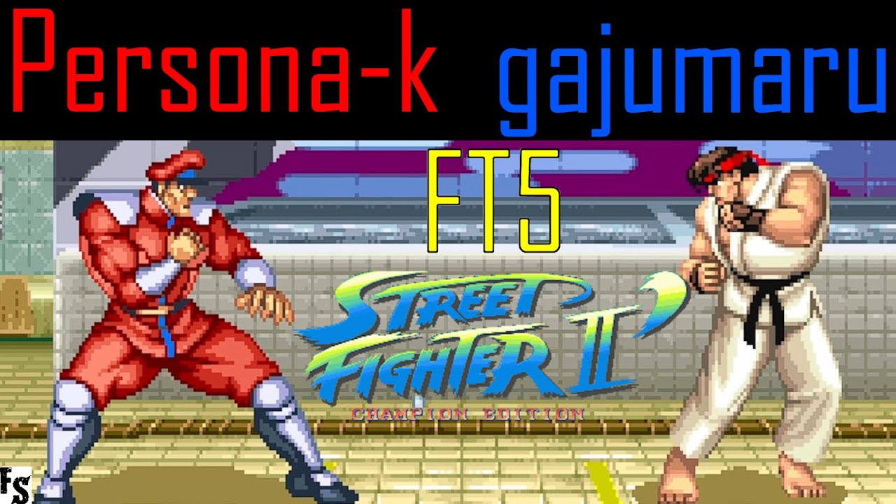 Street Fighter II' - Champion Edition - Persona-k [Dictator/Guile] vs ...