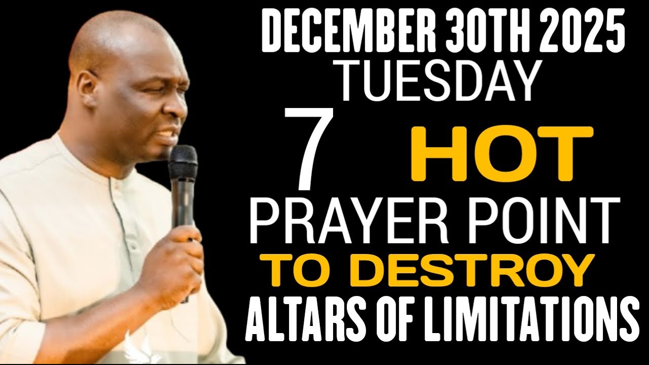 {Tuesday, December 30th 2026} Destroy Altars, delay, witchcraft ...