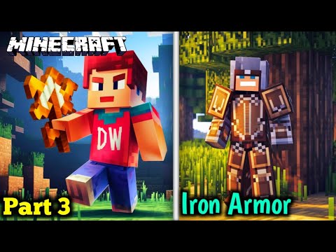 CRAFTING IRON ARMOR | MINECRAFT SURVIVAL SERIES | Techno Gamerz | PART ...