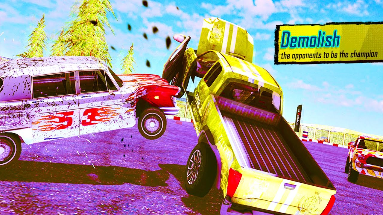Car Crash Game - Demolition Derby 4 - Driving Car Crash Simulator ...