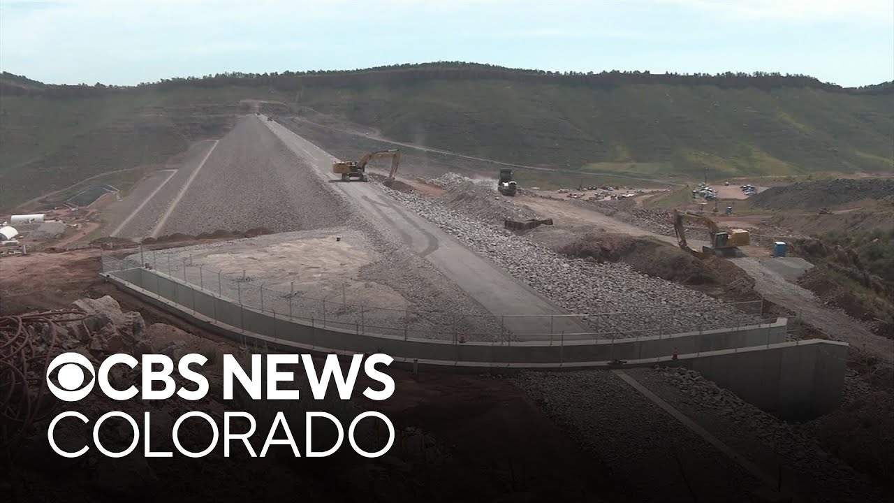 Chimney Hollow dam, the tallest built in the United States in 20 years ...