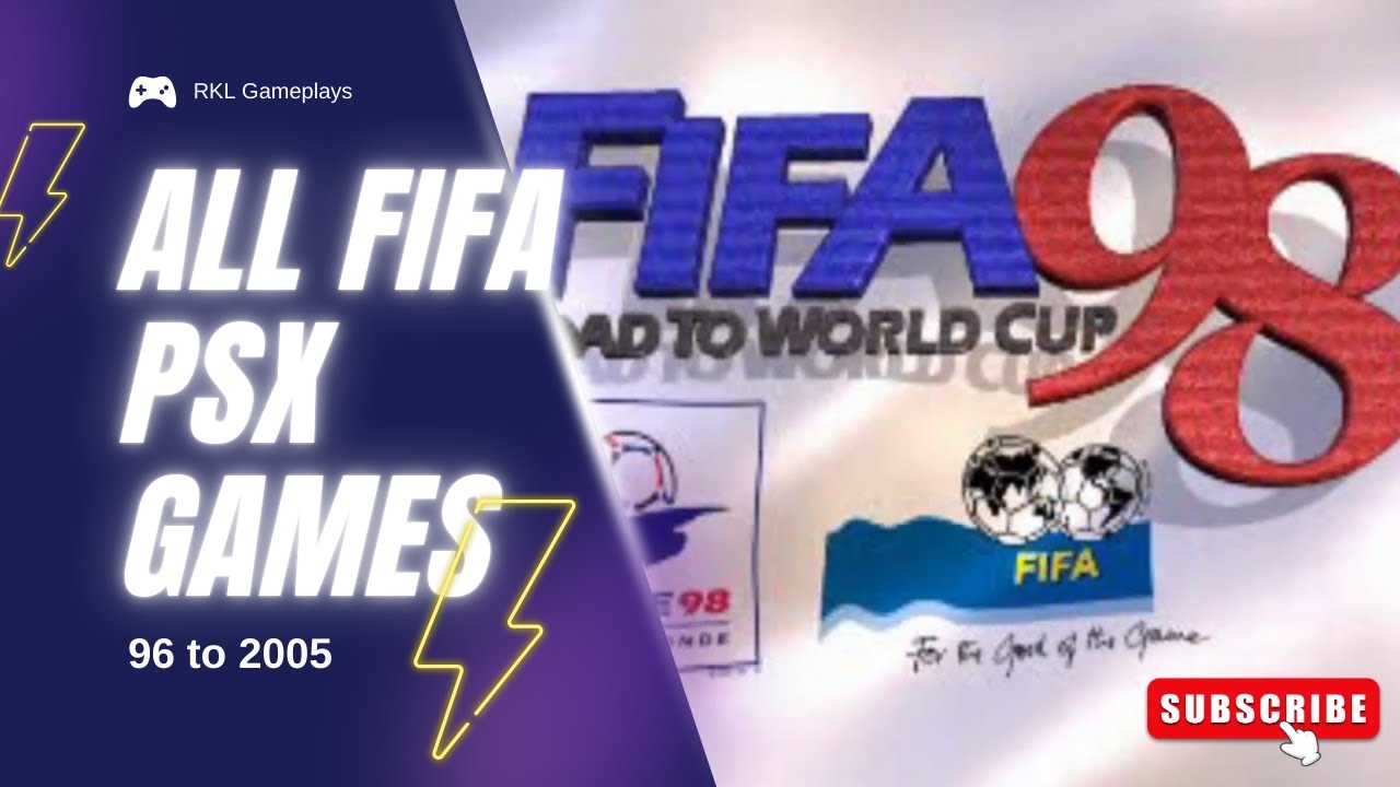 All FIFA PSX games playthrough | 4K | Fullscreen | original audio - YouTube