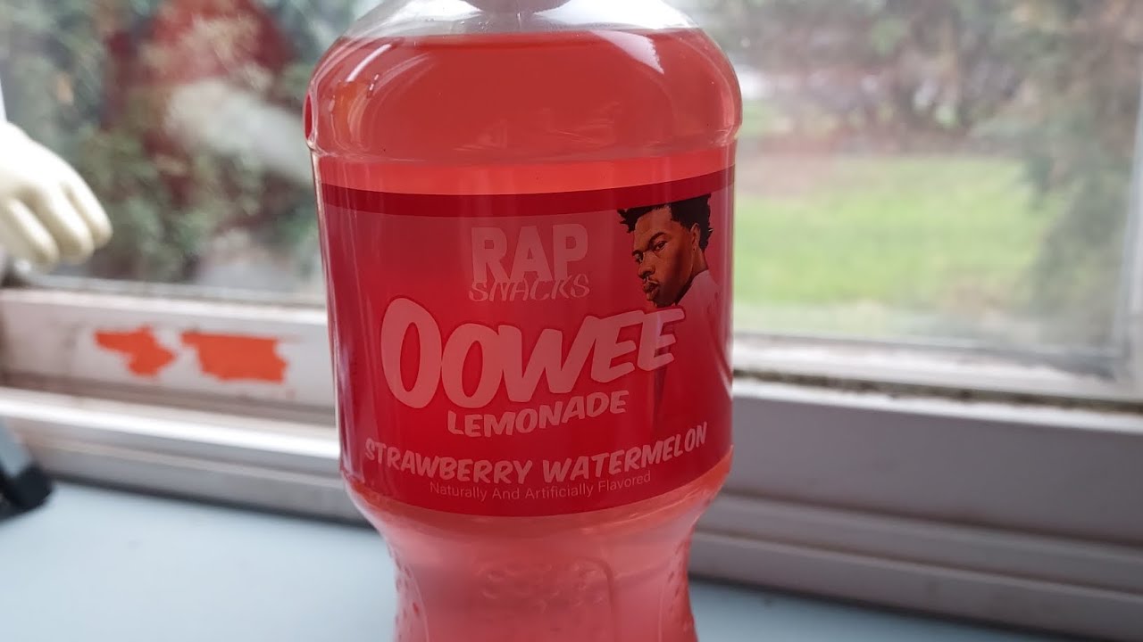 RAP SNACKS LIL BABY OOWEE STRAWBERRY WATERMELON LEMONADE Sip N Review ...