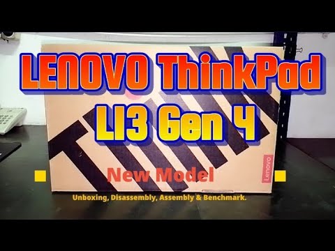 LENOVO ThinkPad L13 Gen 4 - Unboxing, Disassembly and Upgrade Options ...