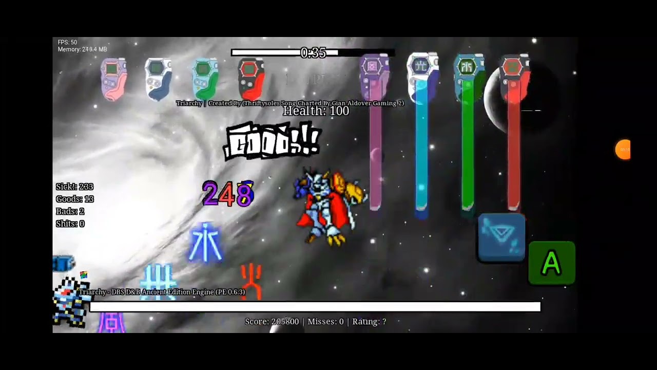 FNF Triarchy Charted Dave & Bambi Ancient Edition V3 - YouTube