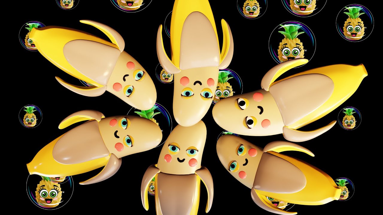 Banana / Banana Song / Dancing Banana / Fruit Party - Uplifting Dance ...