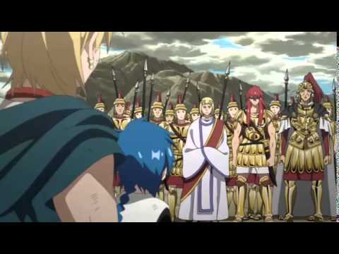 Magi: The Kingdom of Magic- Aladin getting claimed