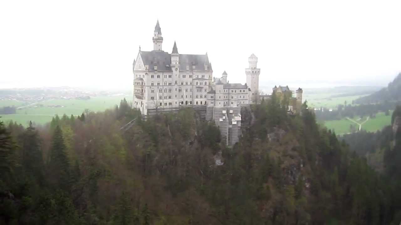 Overlook at Neuschwanstein Castle in Fussen, Germany - YouTube
