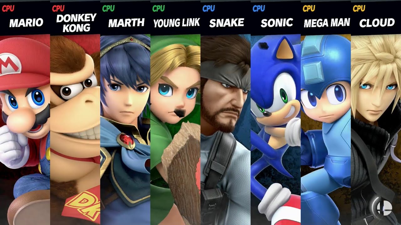 Super Smash Bros. Ultimate - Smash (64) vs. Melee vs. Brawl vs. Wii U ...