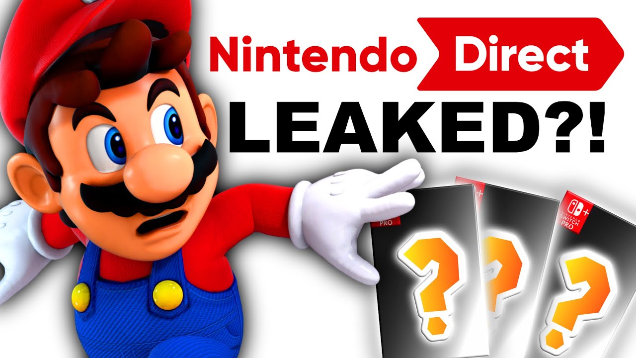 The Upcoming Nintendo Direct Apparently Just Got LEAKED?! - YouTube