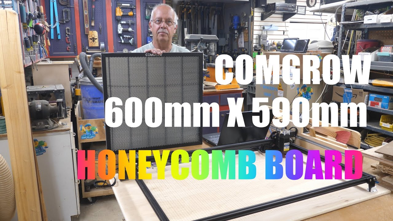 Comgrow 600 x 590 mm Honey Comb Board - YouTube