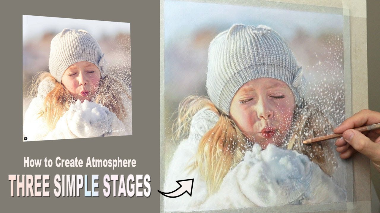 Pastel Portrait Tutorial: This simple technique made all the difference ...