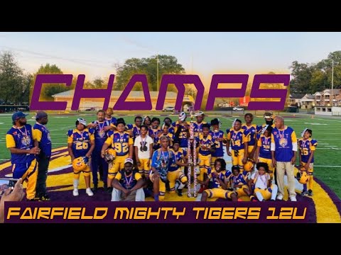 Fairfield Mighty Tigers Vs Birmingham Vulcans 12U - YouTube