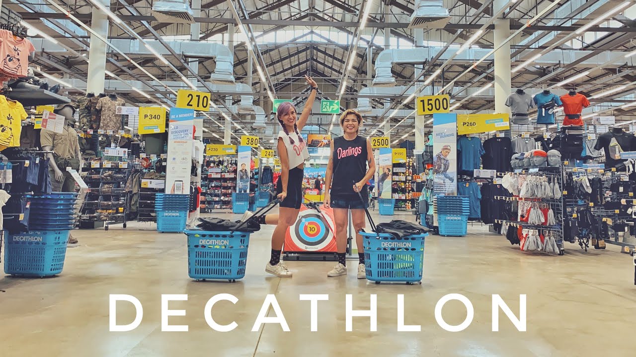 SHOPPING SPREE AT DECATHLON!!! - YouTube