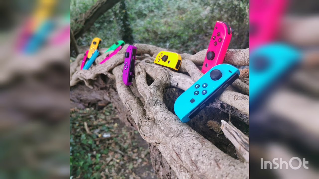 RGB Back Lit Joycons, Switch Lite and Pro Controller - YouTube