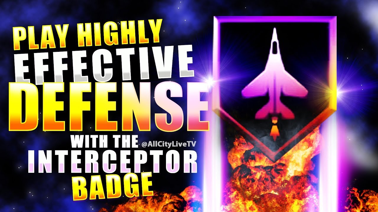INTERCEPTOR BADGE ★ DEFENSIVE BADGES HELP ★ OVERPOWERED WHEN USED ...