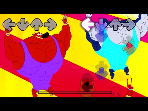 Hell Clown fnf be like in Zig & Sharko