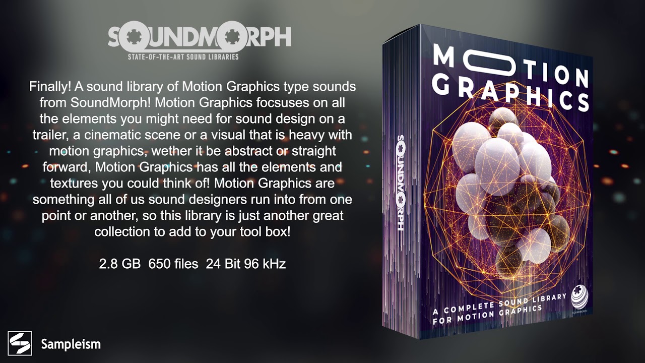 Motion Graphics // Sound FX Library // Soundmorph - YouTube