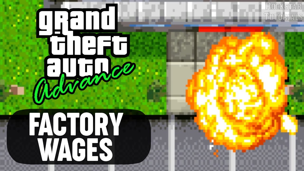 GTA Advance: Mission #25 - Factory Wages - YouTube