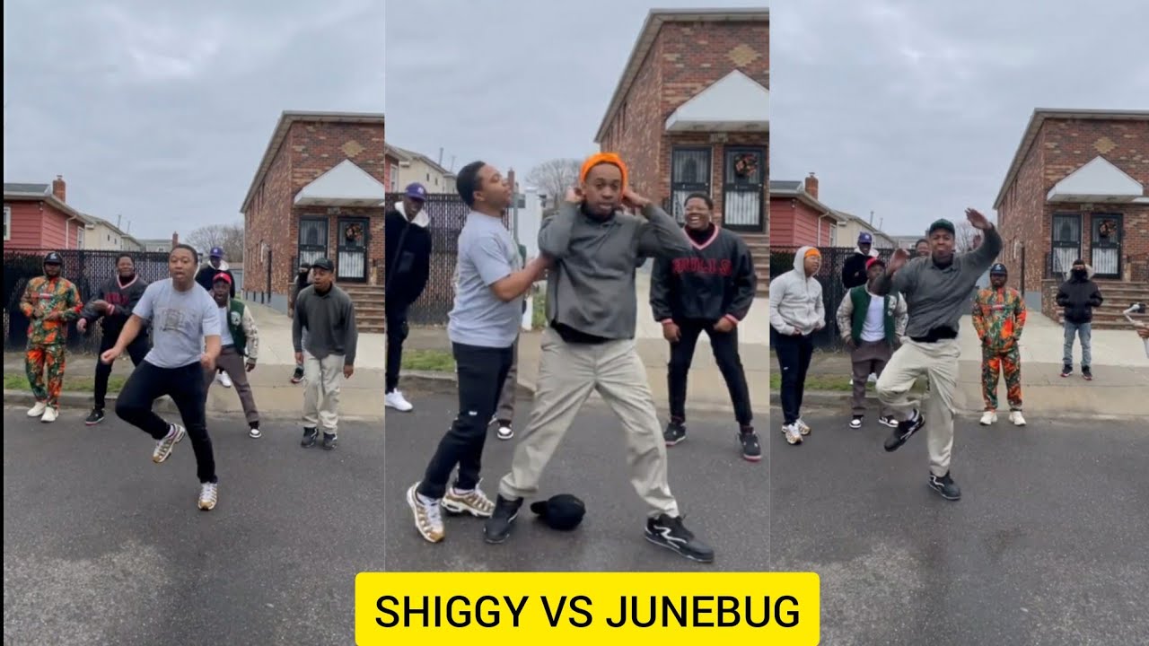 💯 FINALLY Shiggy VS. Junebug ( battle of HIP HOP viral dance trend WHO ...