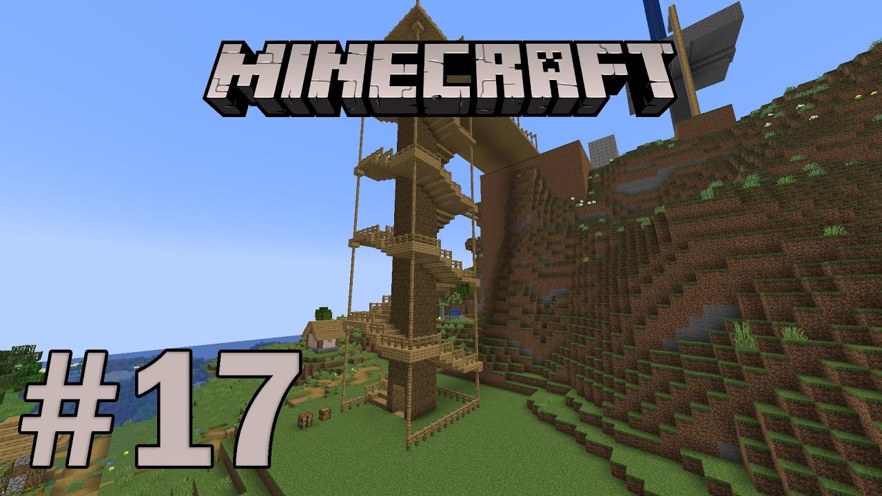 Minecraft Survival #17: Finalizando a Construção da Minha Torre com ...
