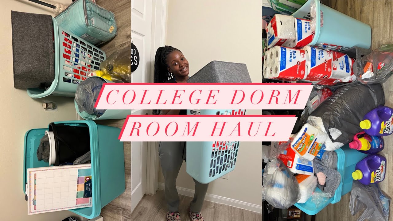 COLLEGE DORM HAUL 2022! - YouTube