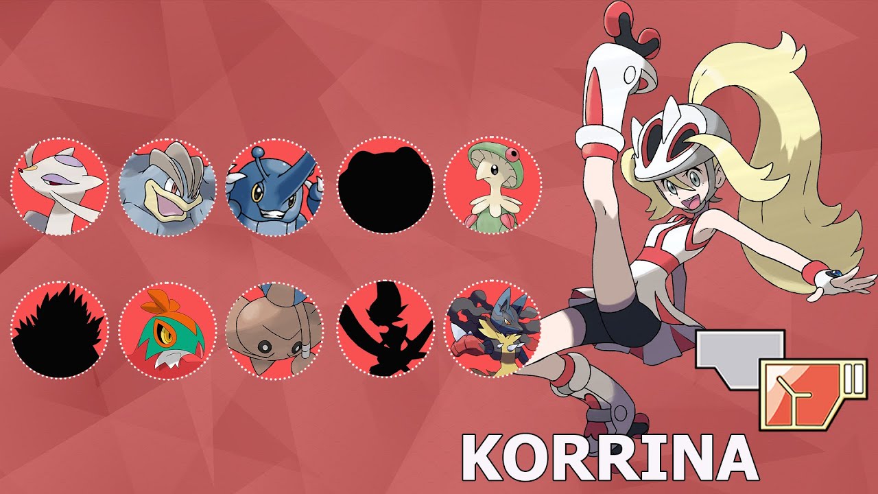 All New Pokemon Of Kalos Gym Leader - YouTube