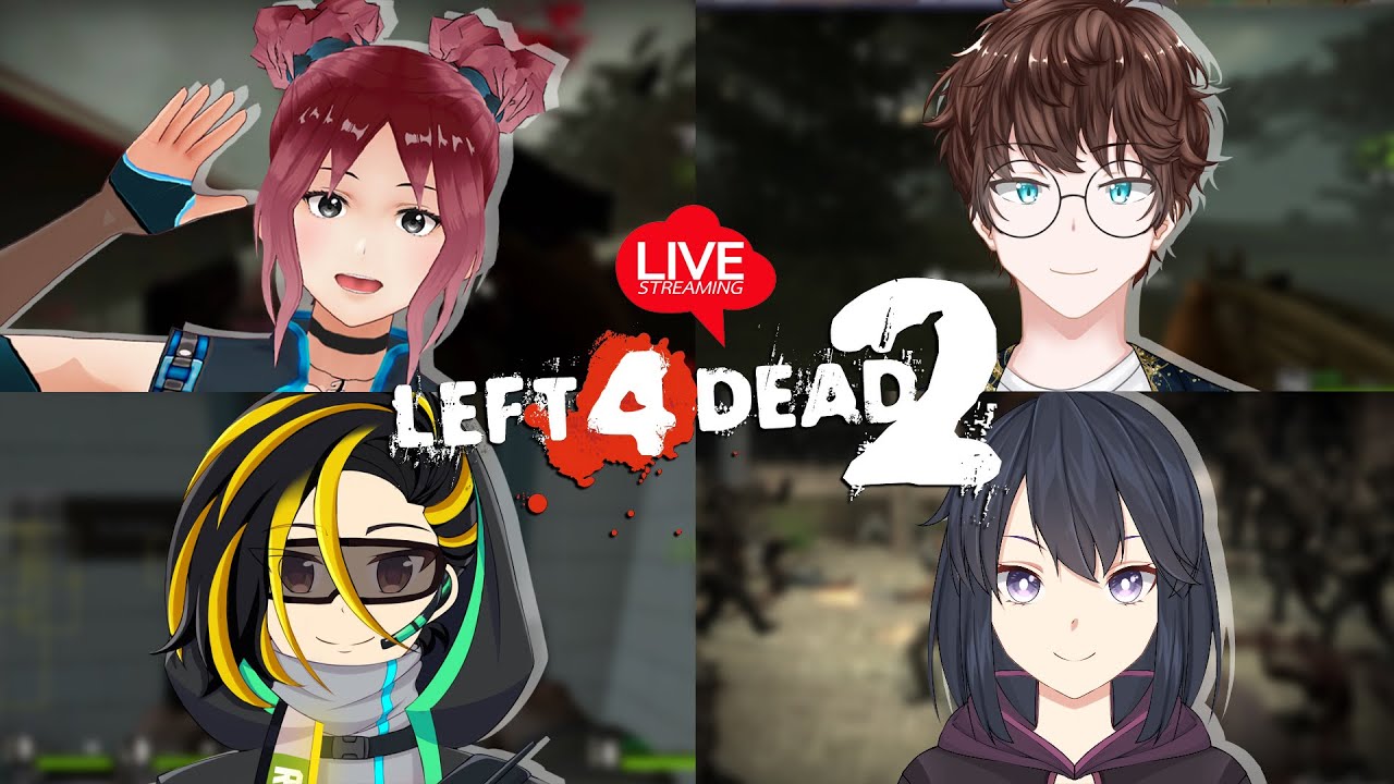 【JOANA】Main L4D2 bareng Sal, Rune & Harunika | VTuber Indonesia - YouTube