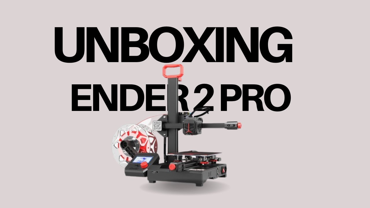 UNBOXING 3D PRINTER MURAH 2 JUTAAN!!! CREALITY ENDER 2 PRO - YouTube