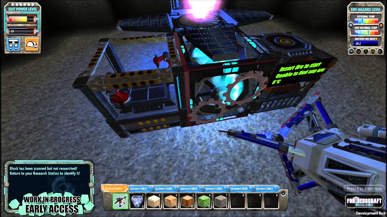 FortressCraft:Evolved - Episode 1 - Getting Started - YouTube