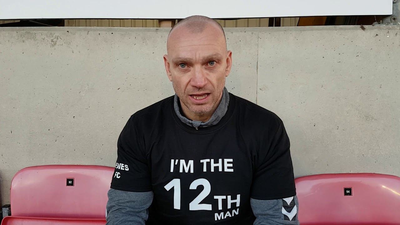 Lewes 2 Vs Greenwich Borough 0: Darren Freeman's reaction - YouTube