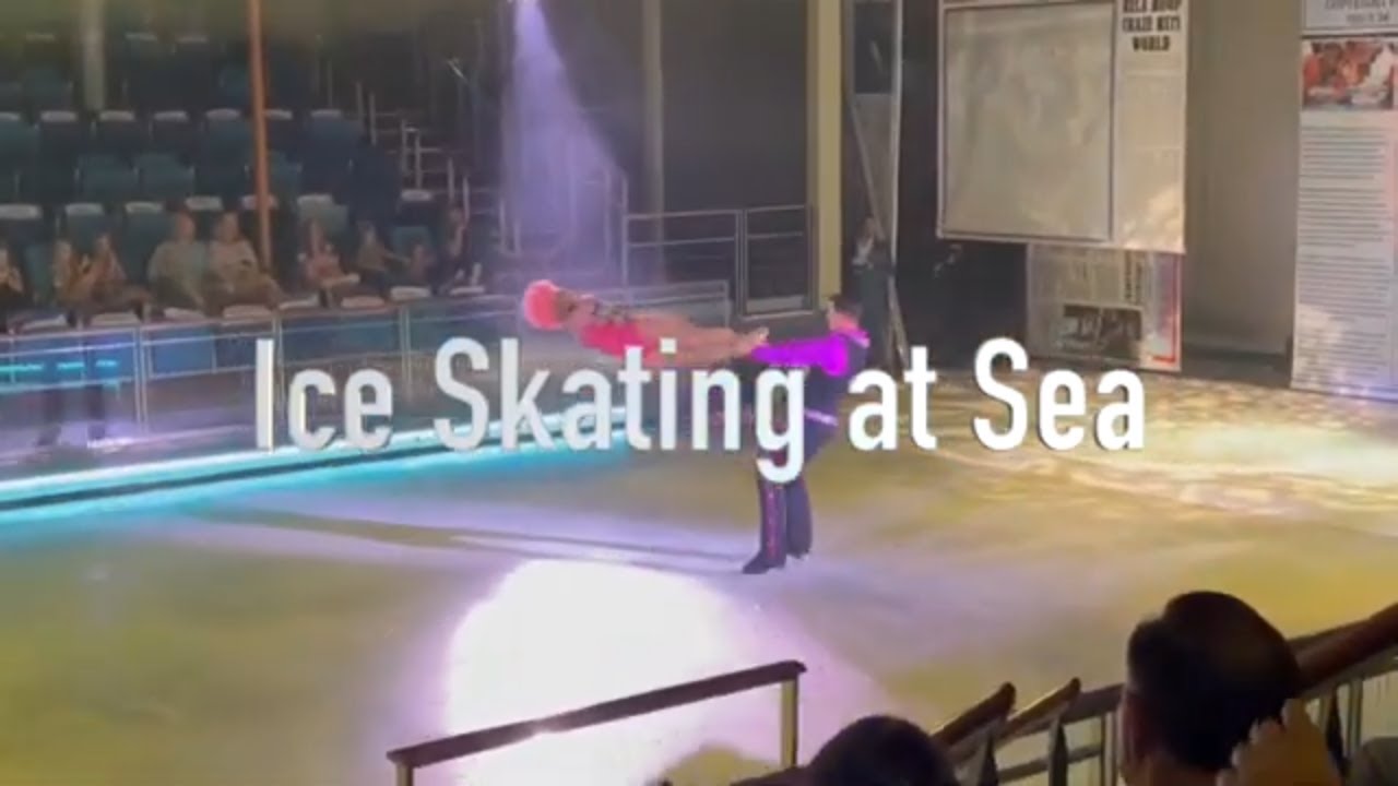 Unbelievable: Ice Skating on the Sea #ultimateworldcruise - YouTube