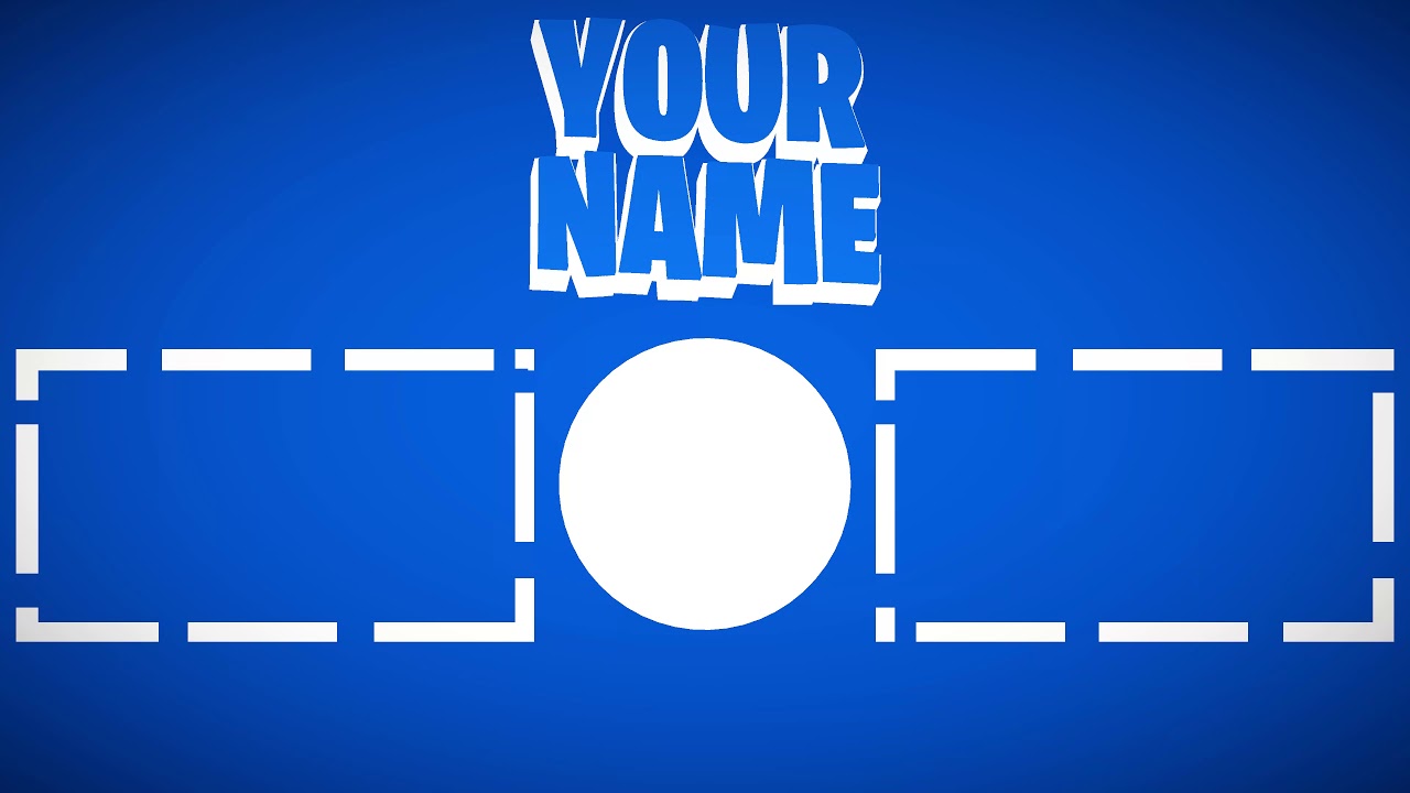 Blue Outro Intro Template - YouTube