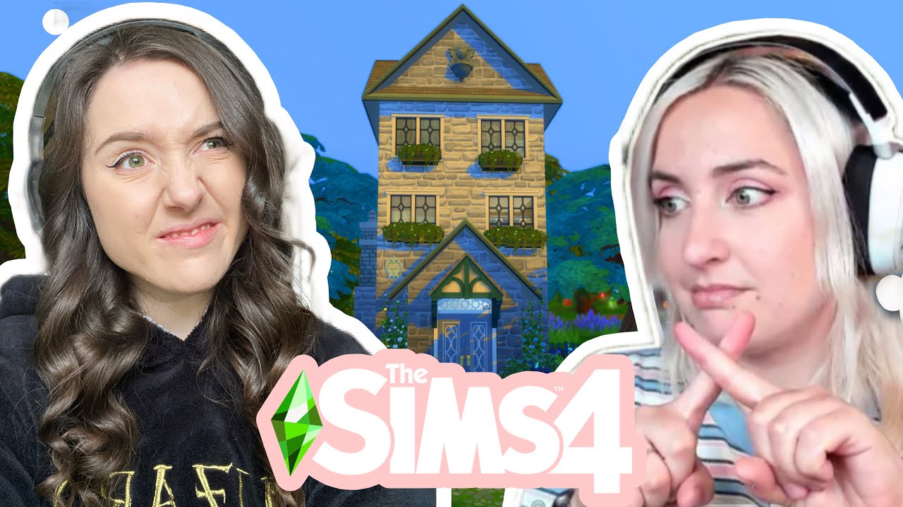 building in the sims 4 but it’s @Plumbella build challenge and it’s ...