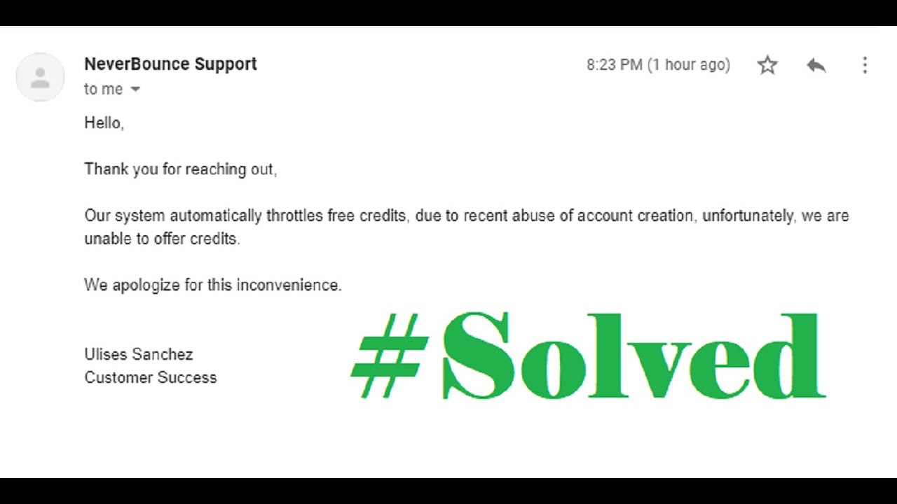 Lifetime Solutions For Email Verification Tools Neverbounce Not Working | AS Tech Wave | - YouTube