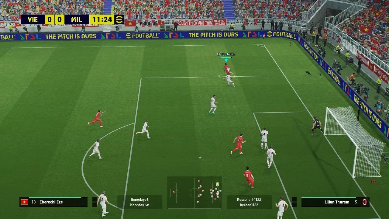 eFootball_2025 doi ban khong duoc sut - YouTube