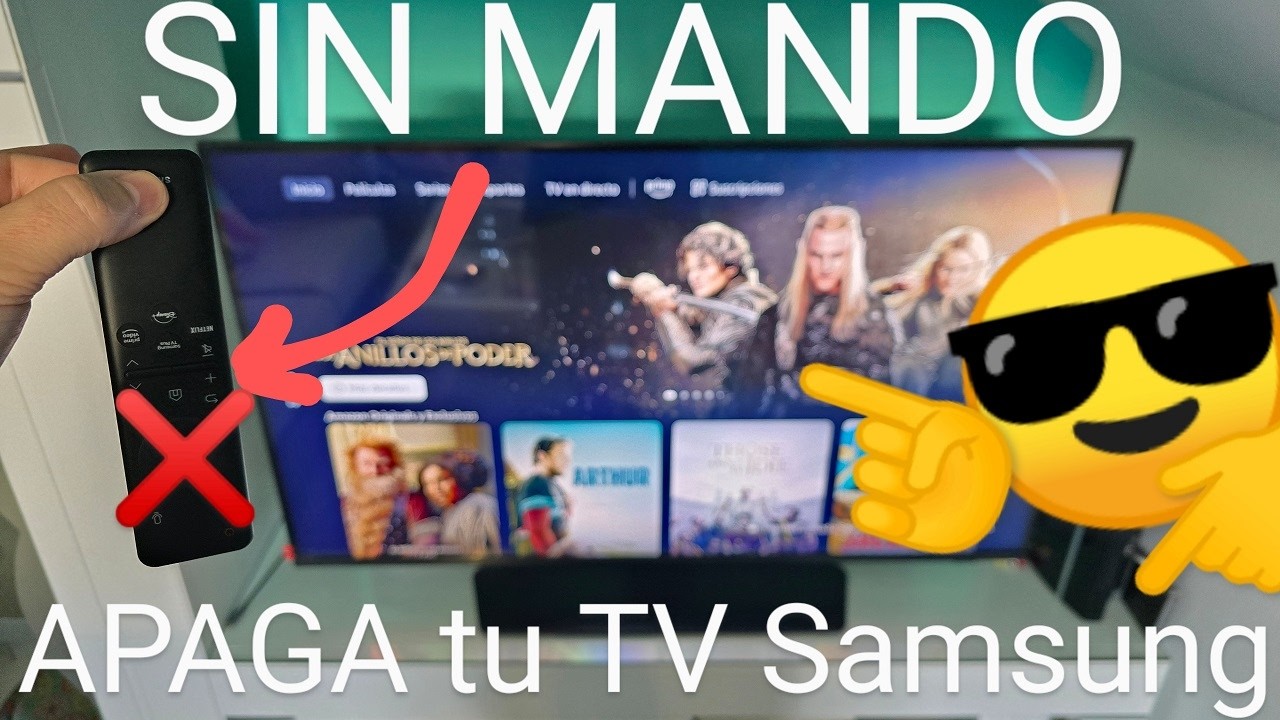 📺📱 Como APAGAR mi TV SAMSUNG SIN CONTROL FÁCIL y RÁPIDO - YouTube