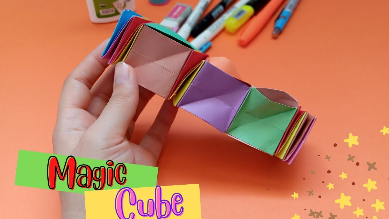magic cube:origami magic cube spiral|magic cube spiral tutorial|spiral ...