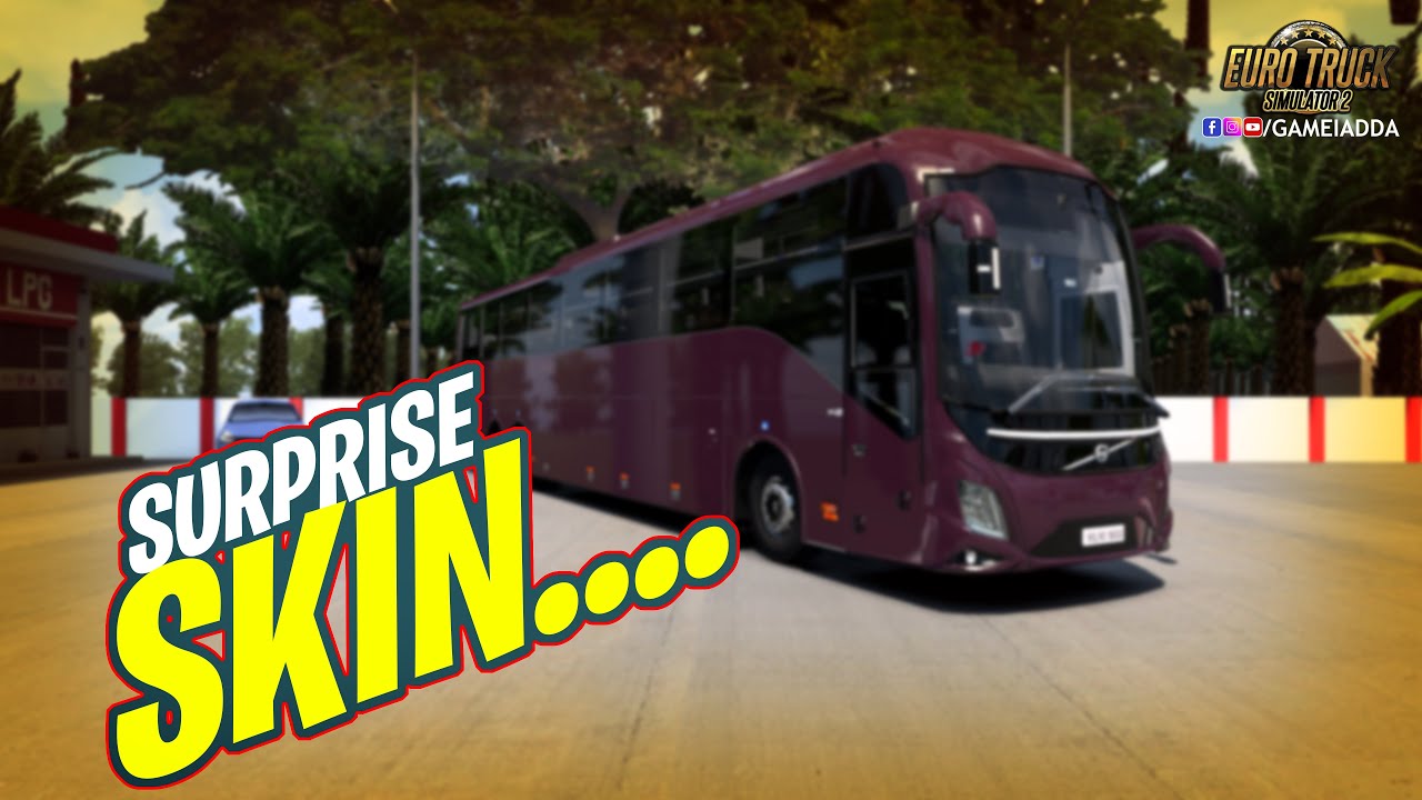 New Volvo REO BUS 9600 Semi Sleeper Luxury Bus Paint Work | Bus Mod ...